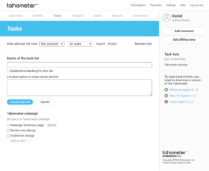 Features - Tahometer